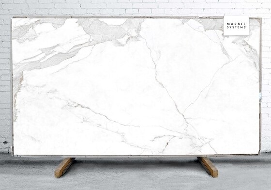 Estatuario E01r Polished Sintered Stone Slab - stone countertop Neolith ...