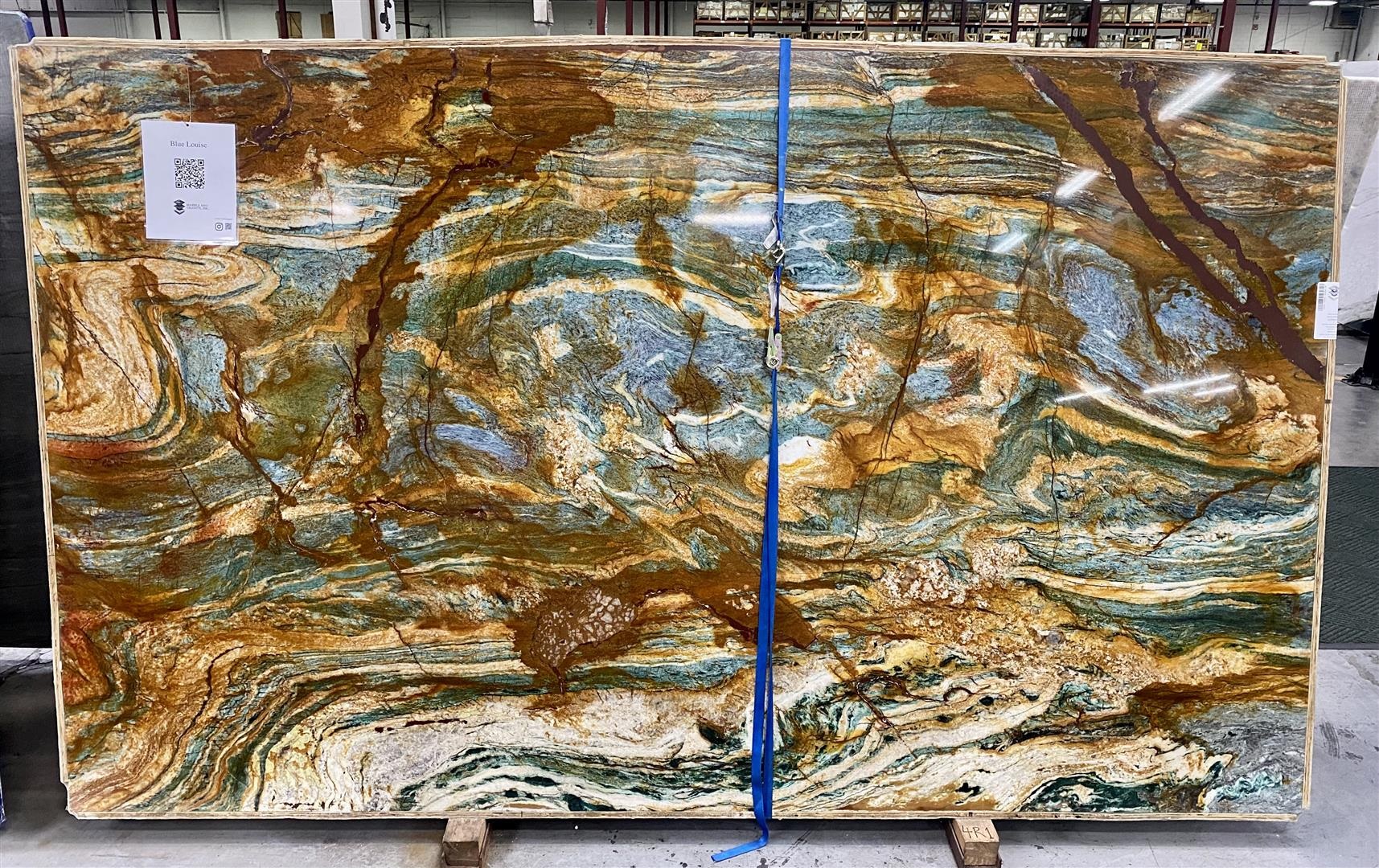 Where to buy Blue Louise Slabs countertops by Marble and Granite Inc