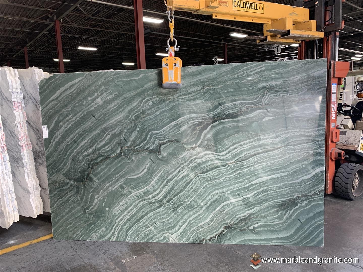 Buy Green Maestro Quartzite Slabs quartzite countertops by Marble and ...