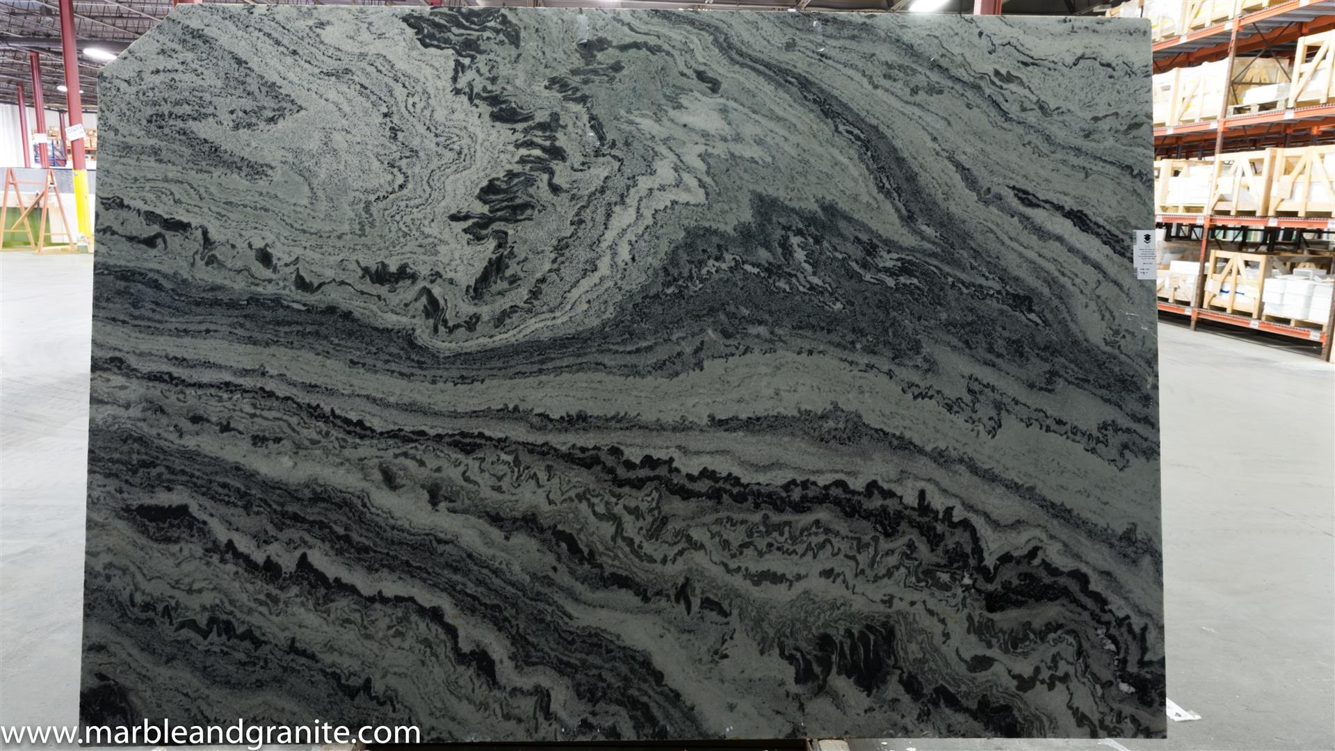 14916A - marble countertop Mercury Black Slabs collection by Marble and ...