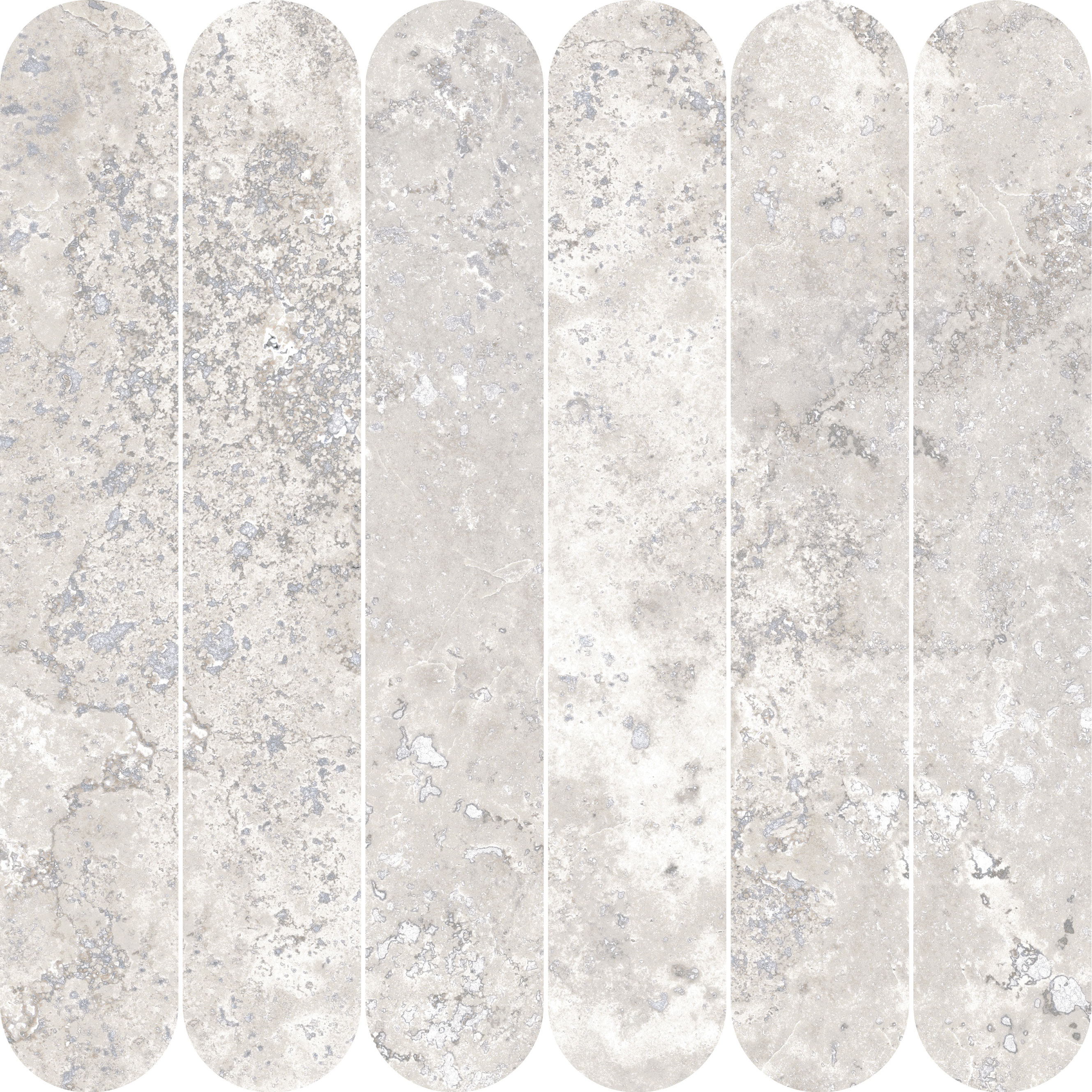 Mos. Squircle Pantheon Lappato Crosscut Griseo - porcelain tile ...