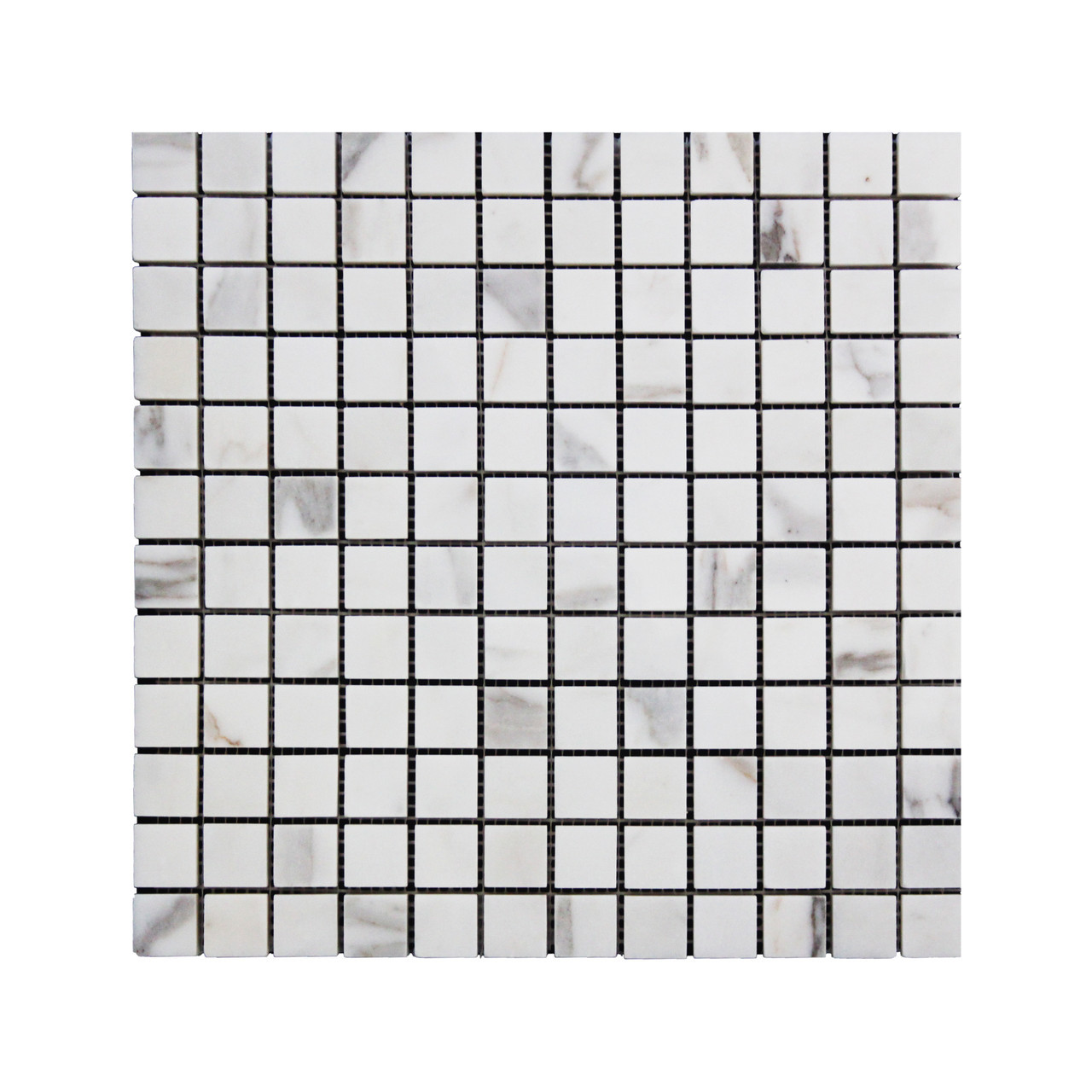 Calacatta Gold Italian Marble 1X1 Mosaic Tile - marble stone Calacatta ...