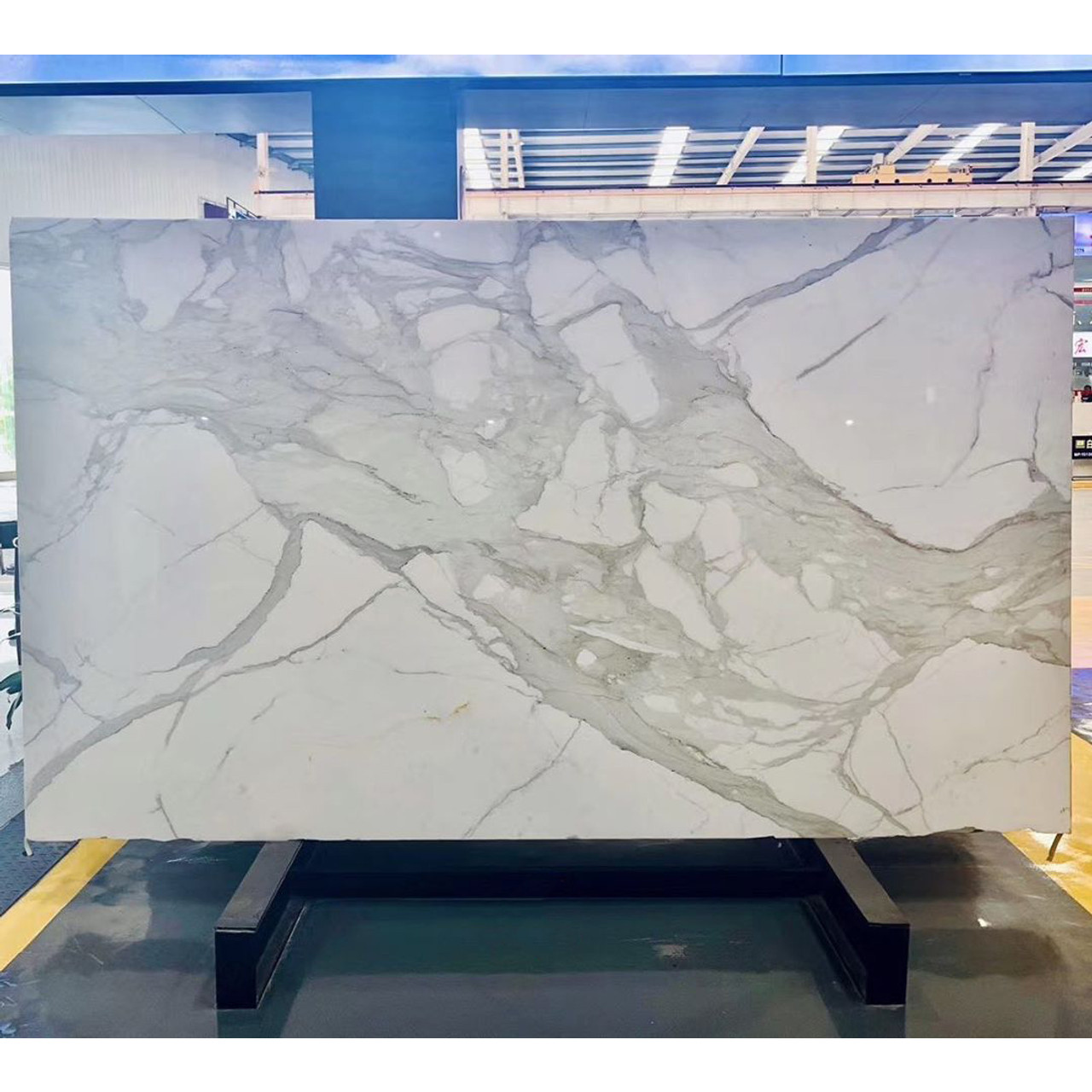Calacatta Gold Italian Marble 1 1/4 Thickness Slab - marble countertop ...