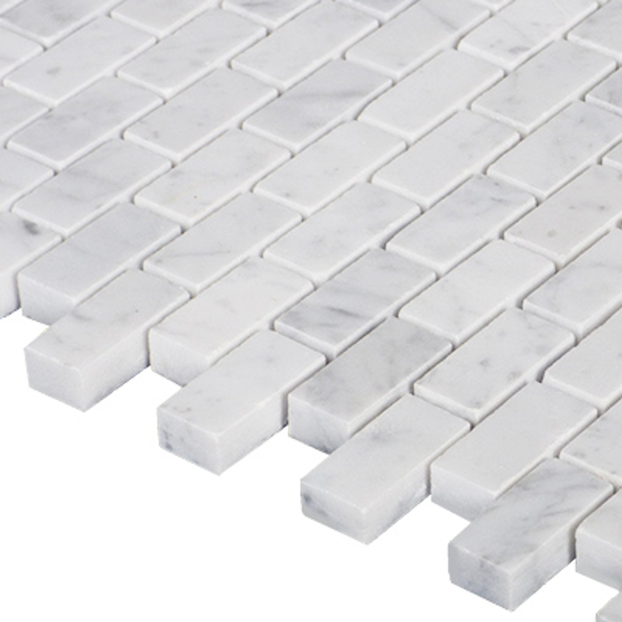 Where to buy Carrara Marble Italian White Bianco Carrera Mini Brick ...