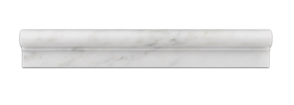 Pearl White Ogee Molding - marble stone Pearl White collection by Elon ...
