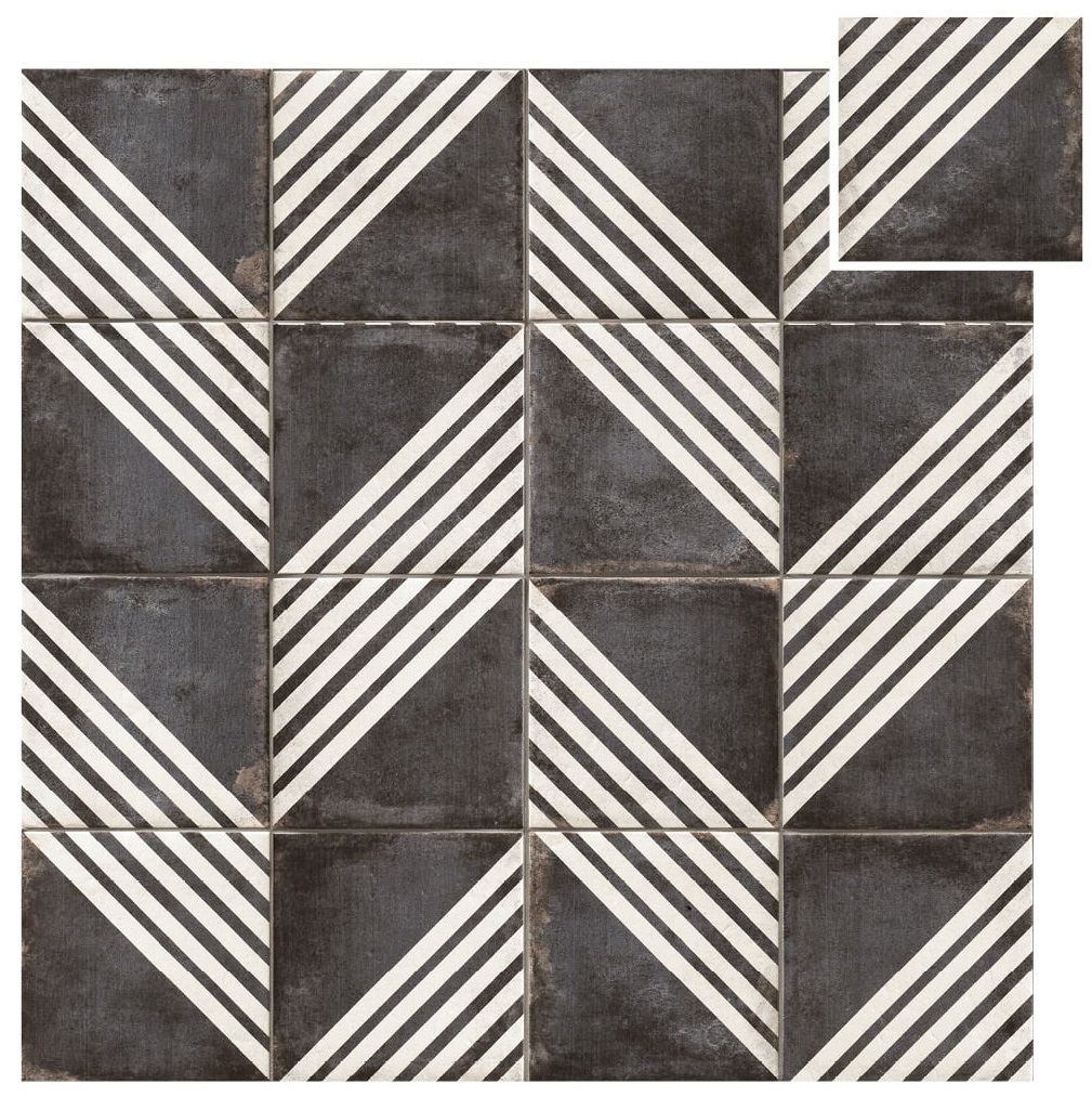 Tempo Roads Caviar - porcelain tile Tempo collection by Natucer in ...