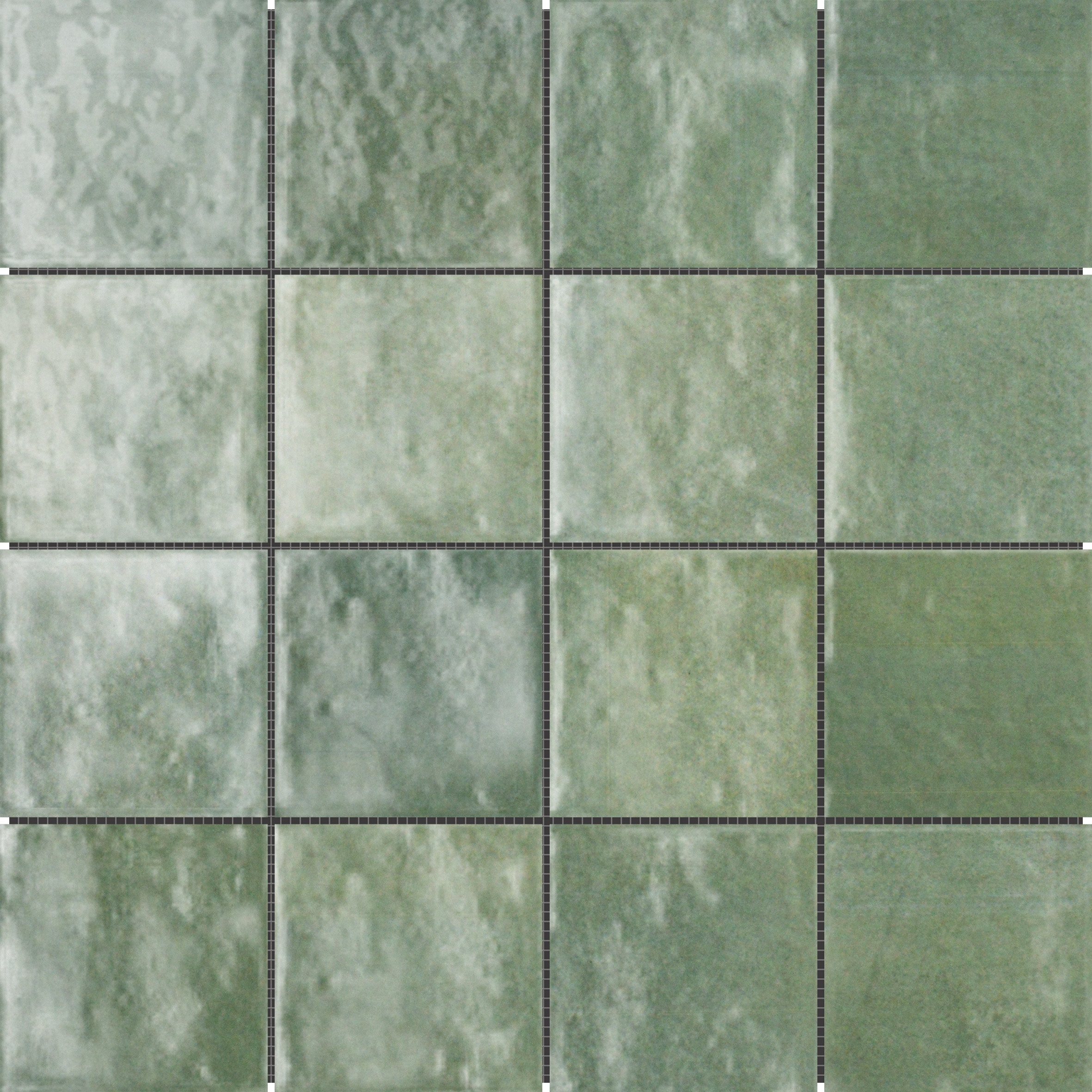 Where to buy Zellige Glazed Ceramic Soft Green Mix 3"x3", Ceramic ...