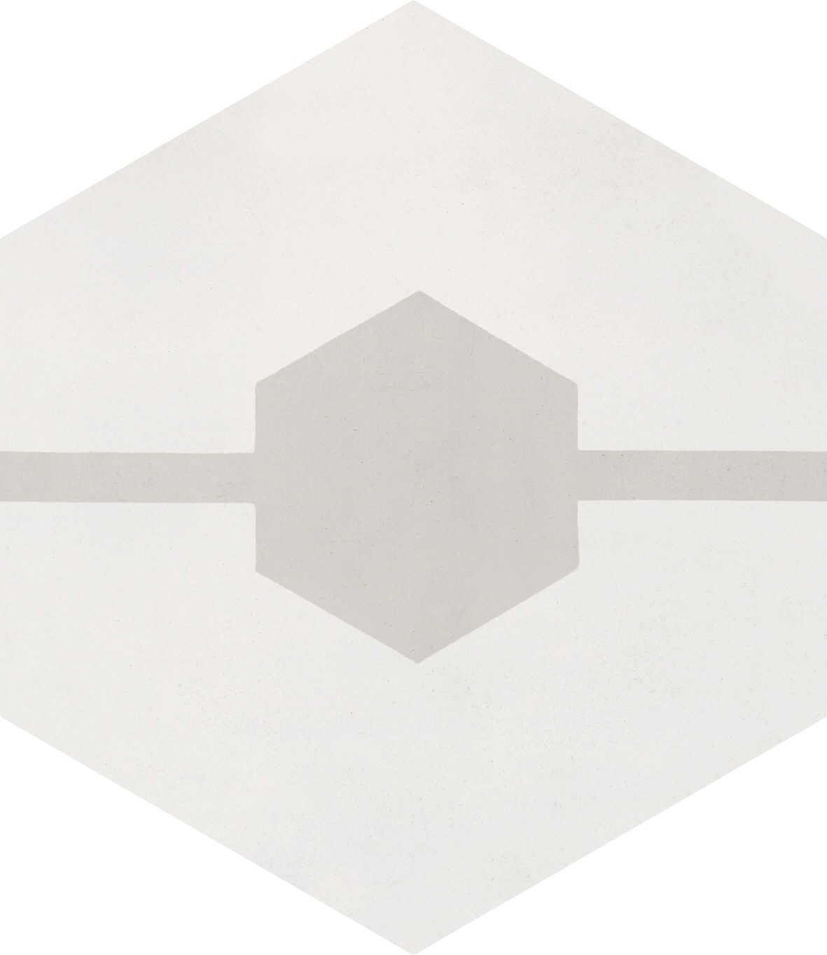 Where to buy Hexagon Modern Double Hex Light Grey/Off White Cement Tile ...