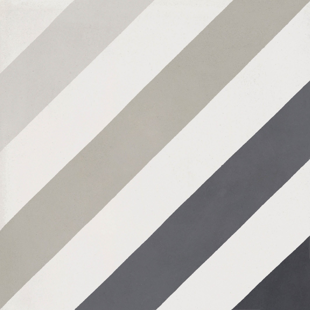 Modern Diagonal Off White/Black/Grey Cement Tile - cement tile Cement ...