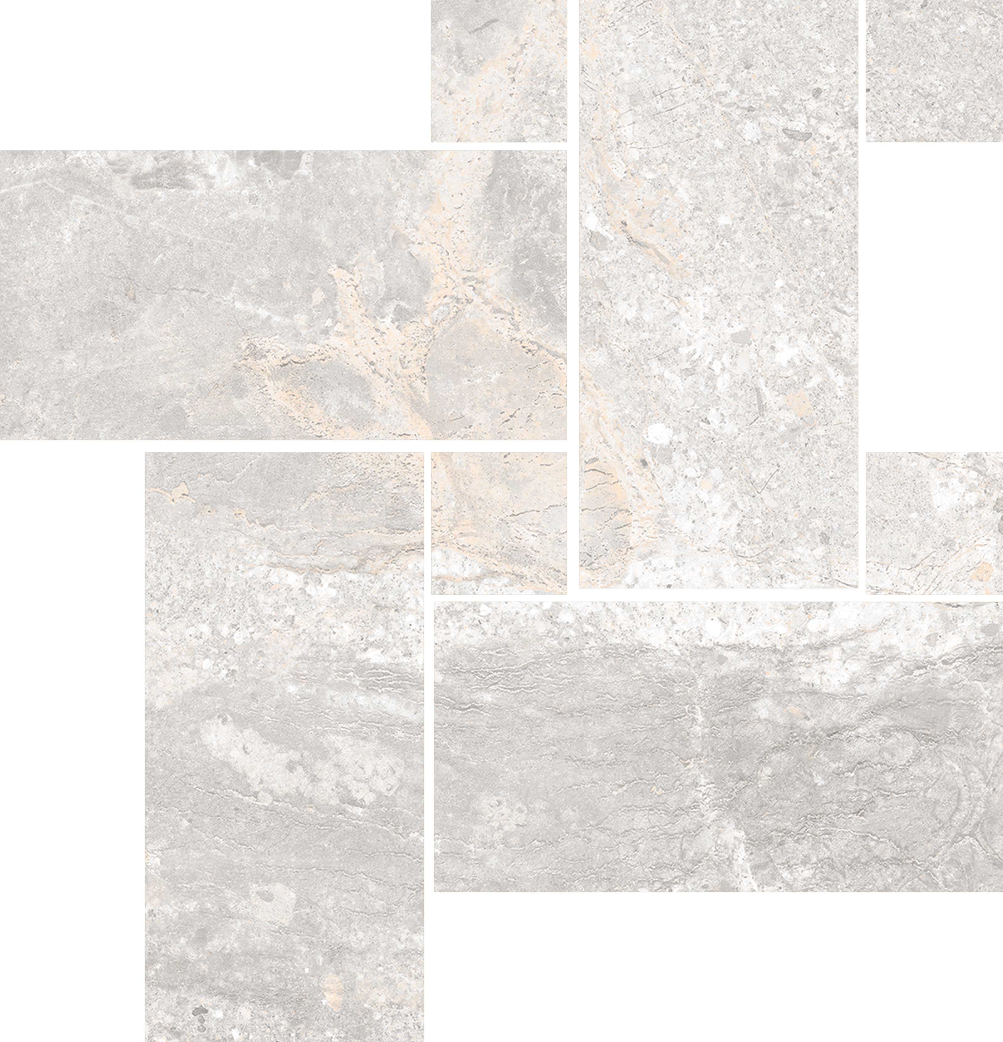 Mosaico Legno Mainstone Silver - porcelain tile MAINSTONE collection by ...