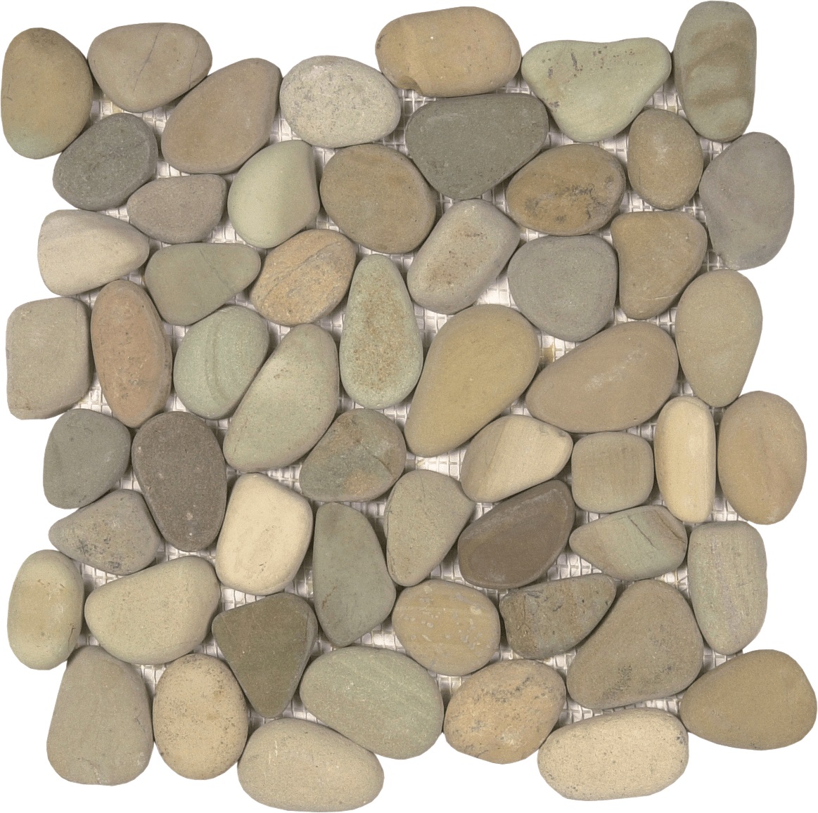 20en Rectified Matte Pebble Interlocking - stone Pebble Mosaics ...