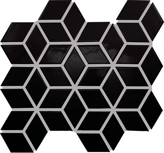 Where to buy Black 3D Cube, Ceramic tile by DalTile.