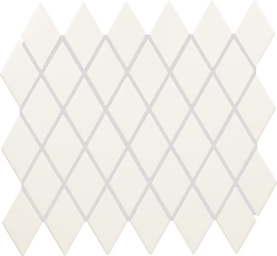 Matte Arctic White Harlequin - ceramic tile Color Wheel Retro ...