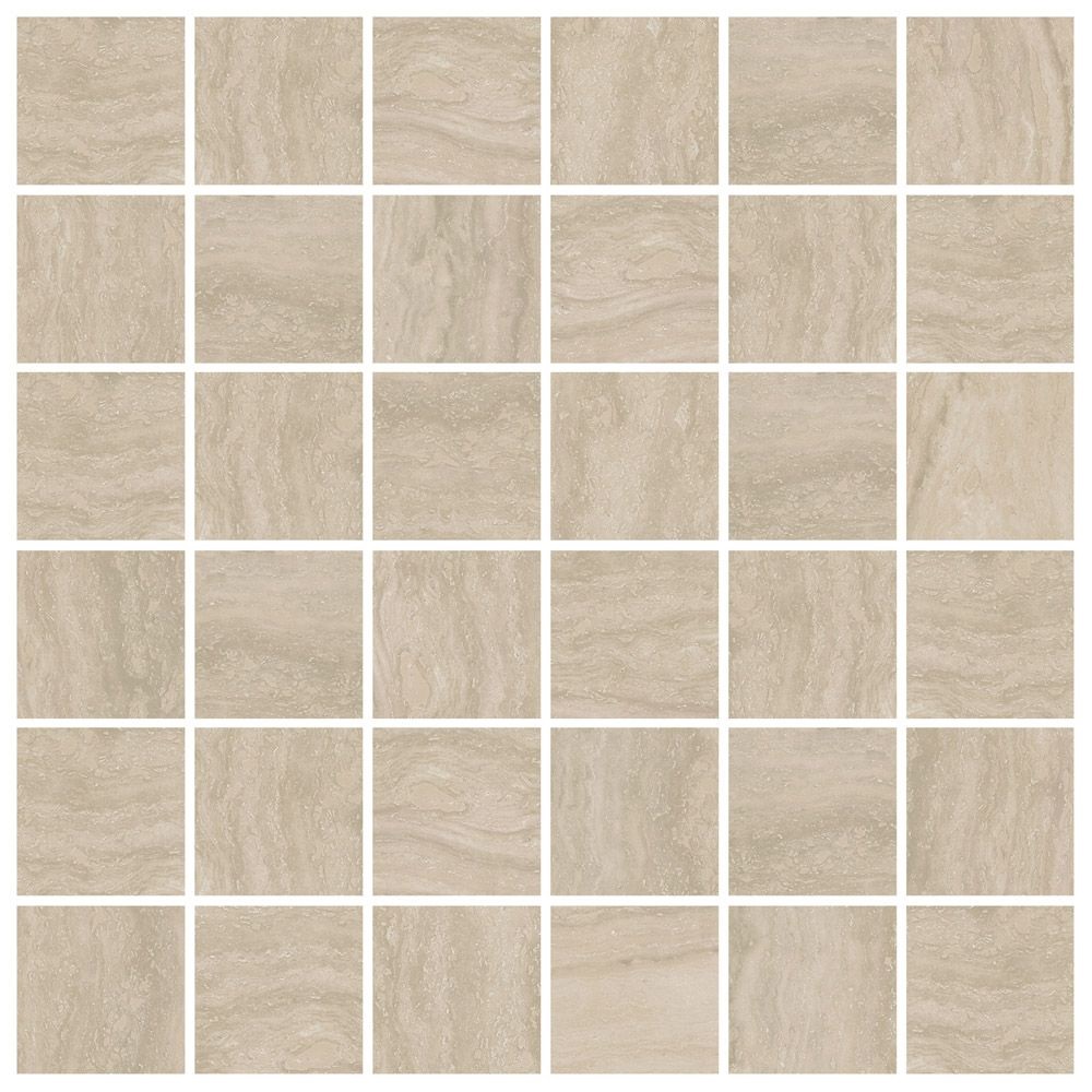 Access Point 2x2 Mosaic Travertine Sand Unpolished - porcelain tile ...