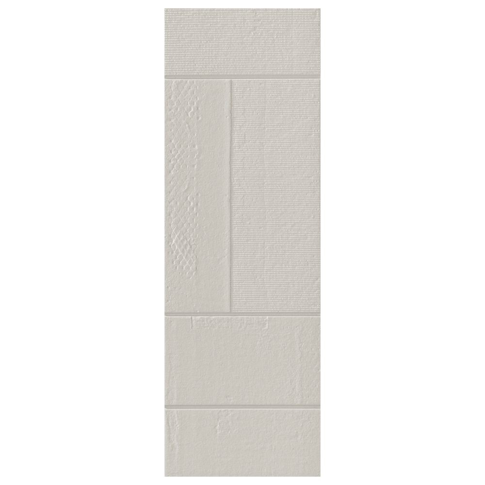 Cut-up 6x17 Cold Ice Matte - porcelain tile Cut-Up collection by Nemo ...