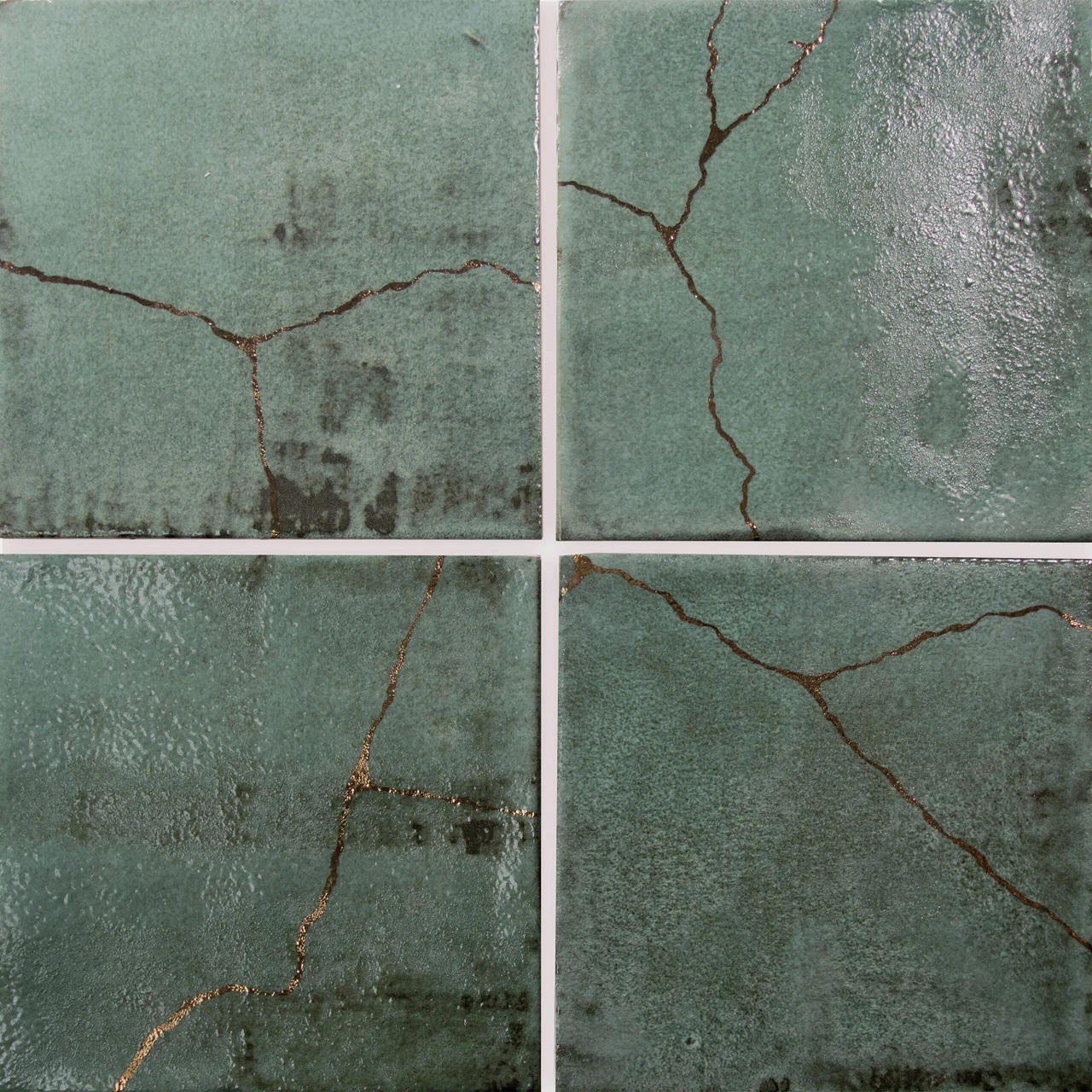 Kintsugi Green - ceramic tile Enso collection by WOW in Stamford, CT ...