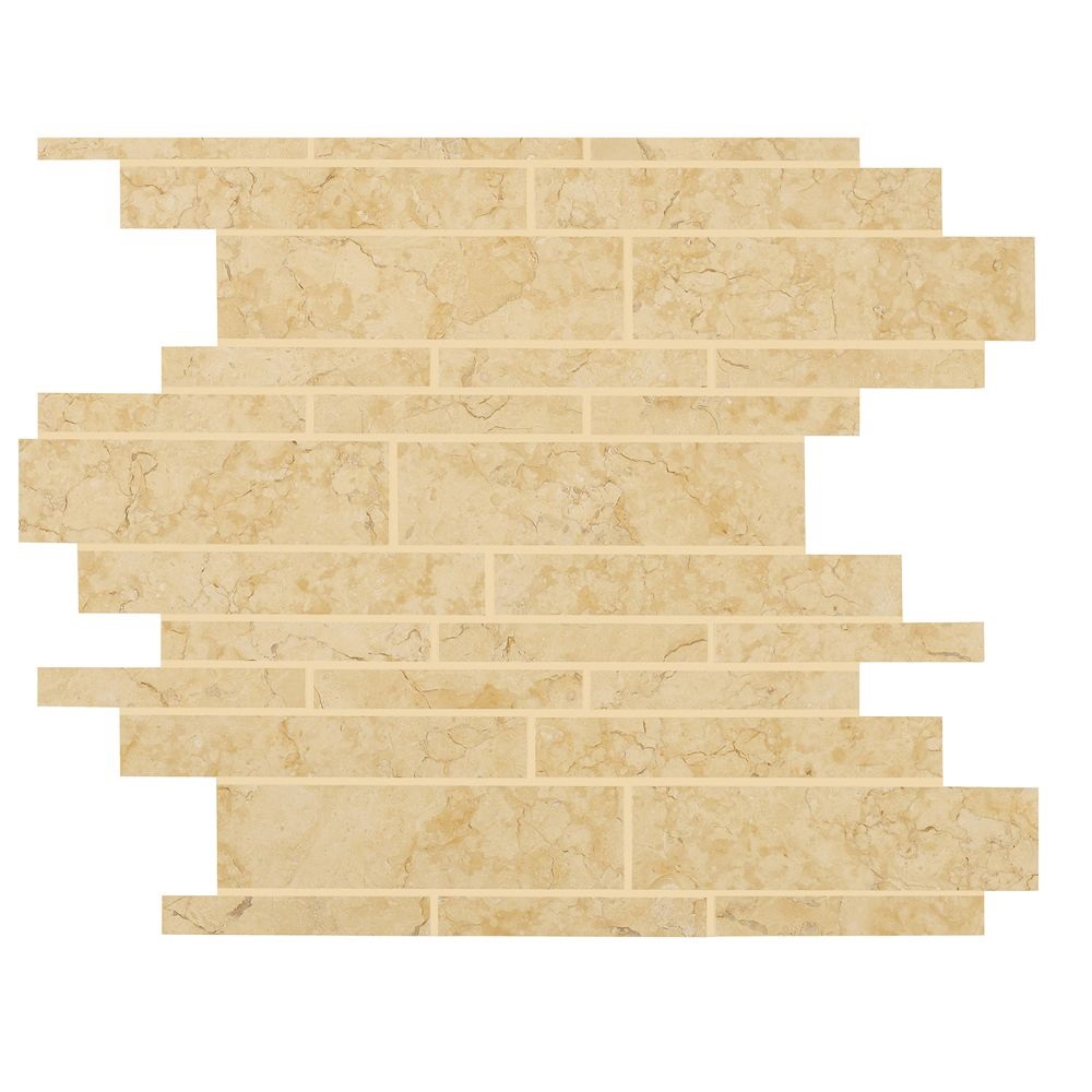 Yin & Yang Linear Mosaic Silk Fan - stone Yin + Yang collection by Nemo ...