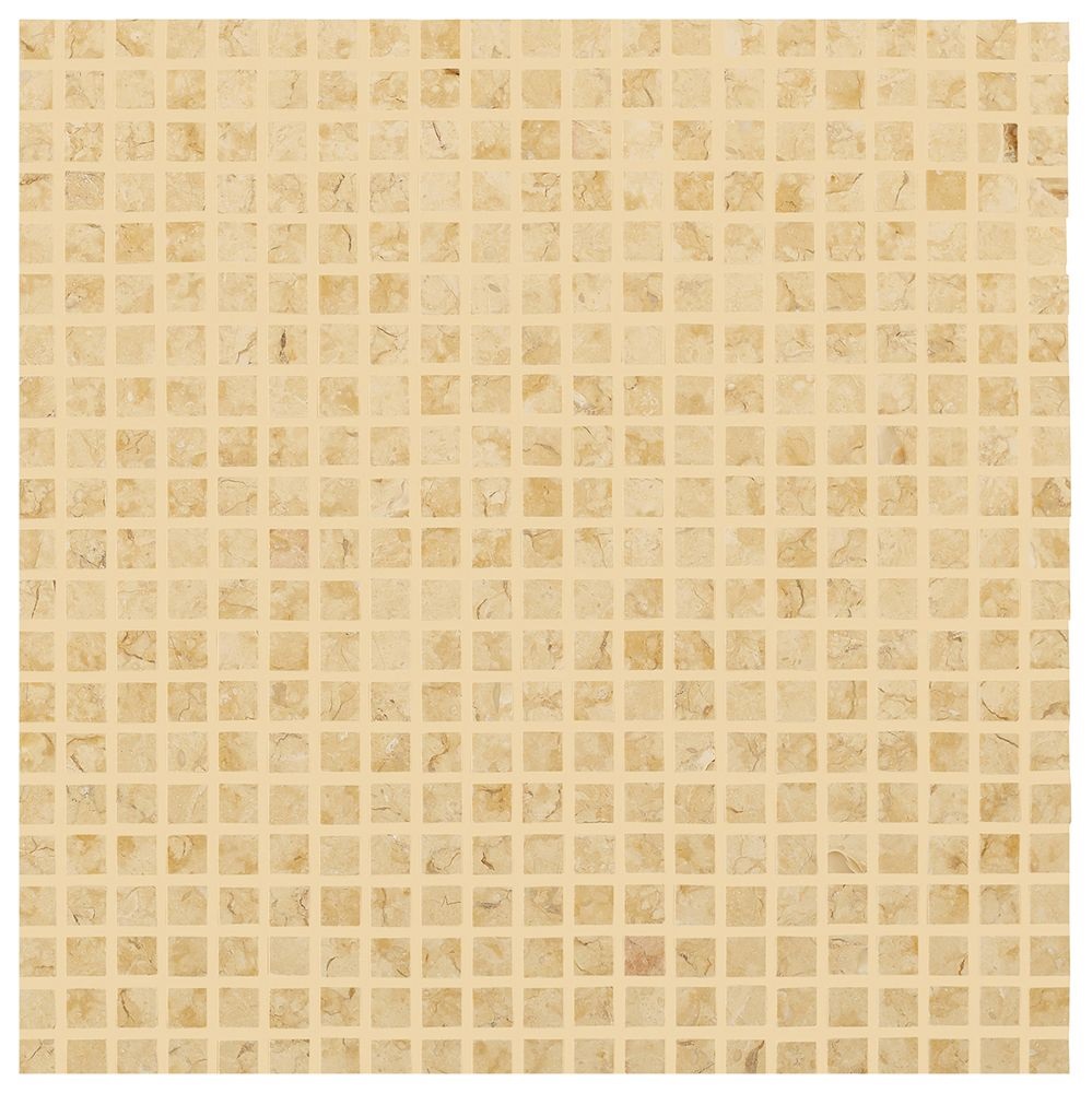 Yin & Yang 1/2x1/2 Mosaic Silk Fan - stone Yin + Yang collection by ...