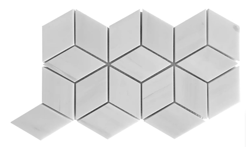 Where to buy Rhombus, Marble tile by Otto Tile.