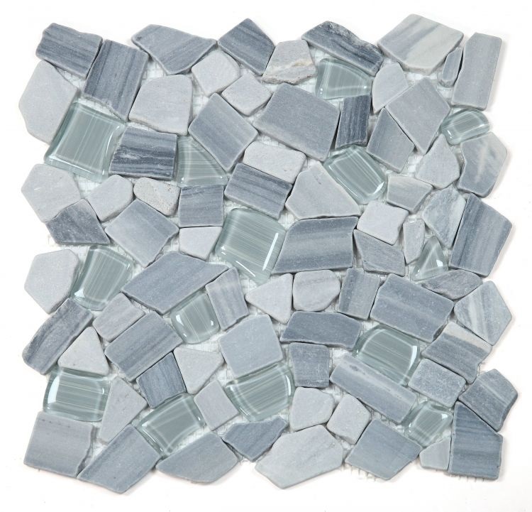 Buy Pebble glass tiles by Elysium. North Reading, MA - National Tile