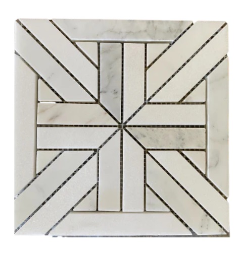 Where to buy Karo - Thassos & Calacatta Gold, Marble tile by Otto Tile.