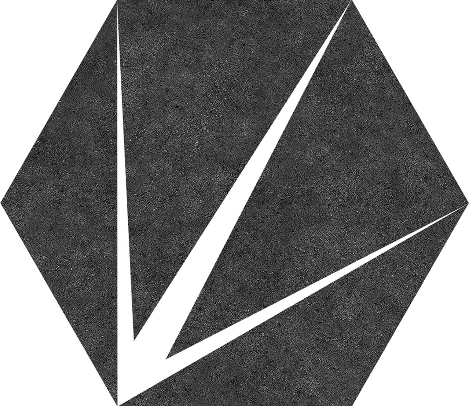 Where to buy Hex 25 Trident Nero, Porcelain tile by Codicer.