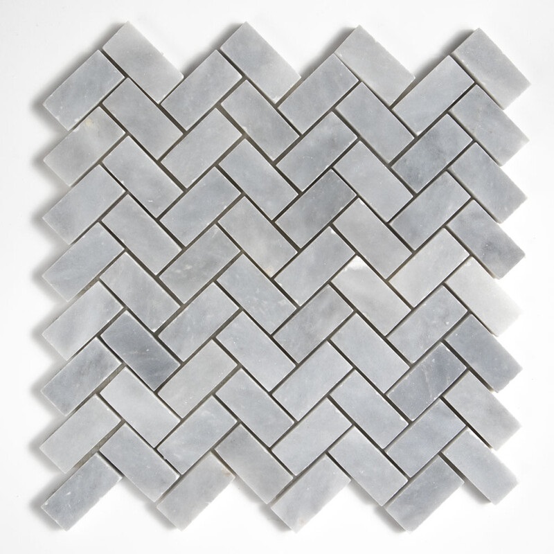 Allure Lt Honed Herringbone 1x2 Marble Mosaic - marble stone Allure ...