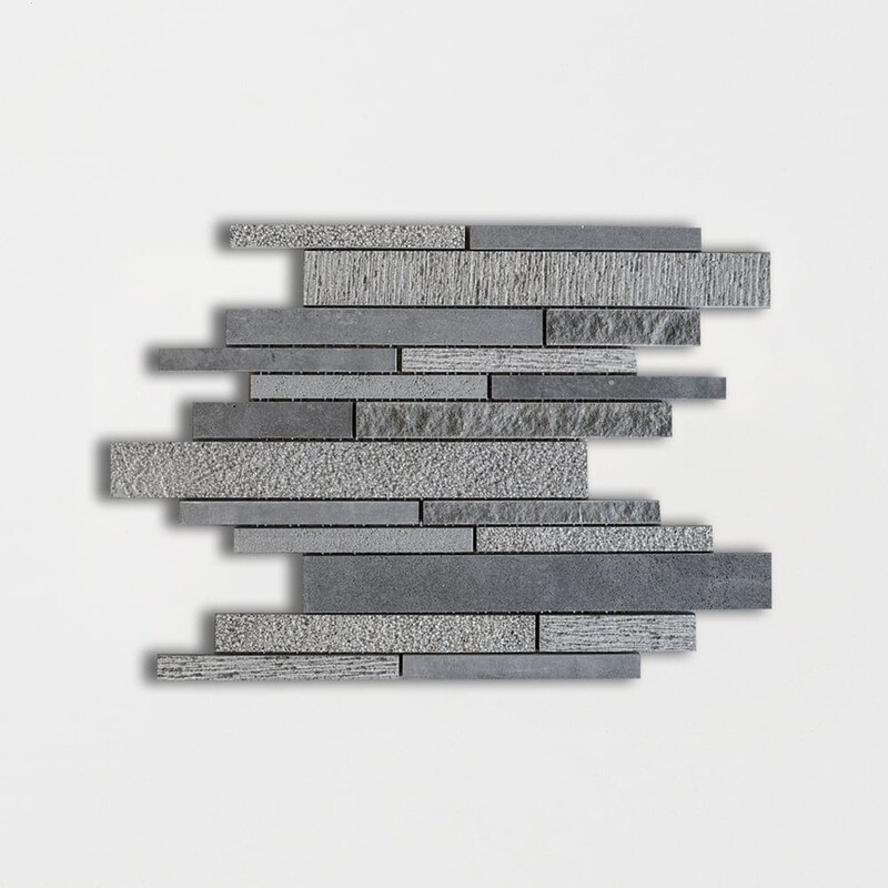 Basalto Multi Finish Split Face Basalt Mosaic - basalt tile Basalto ...