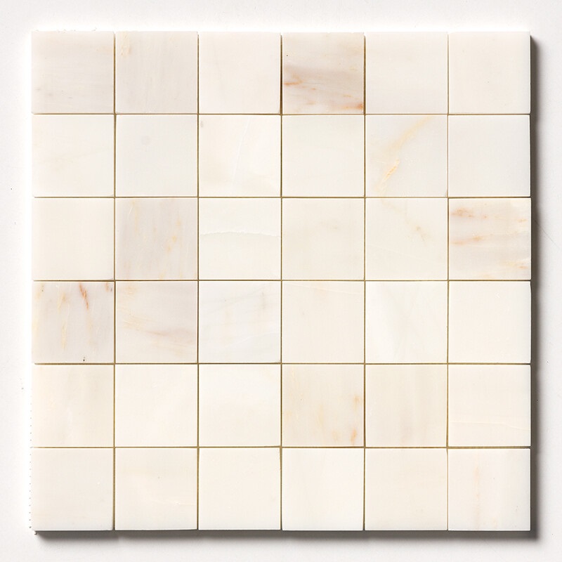 Calacatta Amber Honed 2x2 Marble Mosaic - marble stone Calacatta Amber ...
