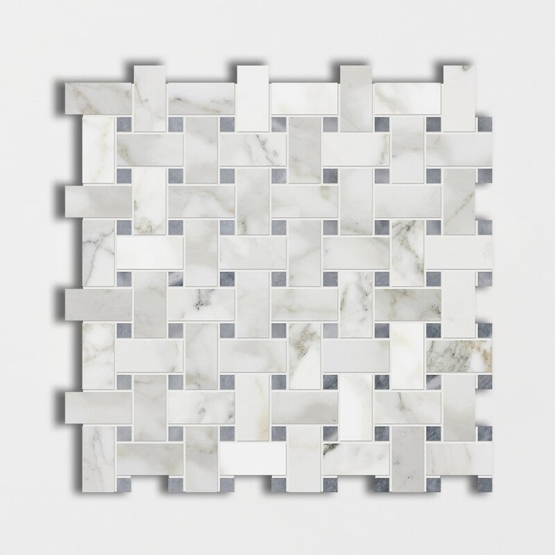 Calacatta Gold Polished Bardiglo Marble Mosaic - marble stone Calacatta ...