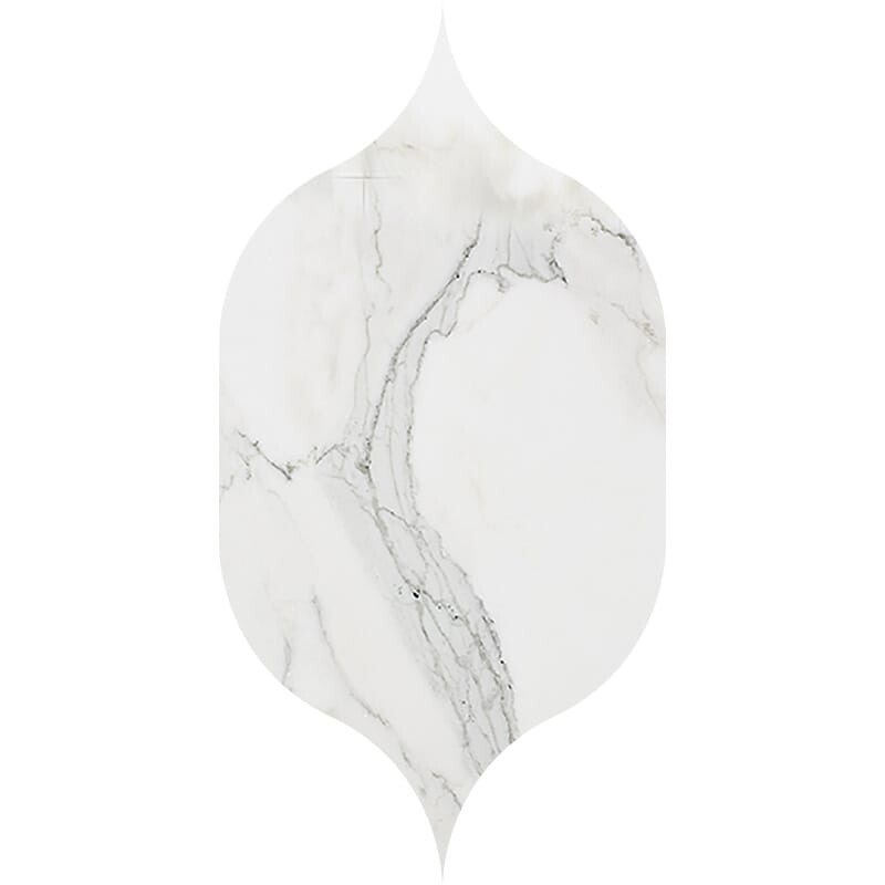 Gothic Arabesque Calacatta Gold Polished Marble Waterjet Decos - marble ...