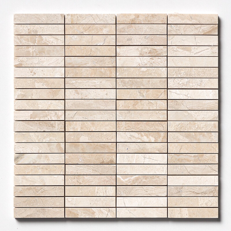 Diana Royal Honed 5/8x3 Marble Mosaic - marble stone Diana Royal Honed ...