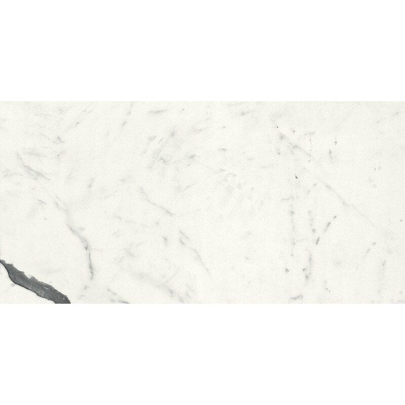 Bianco Statuario Polished Marble Look Porcelain Tile - porcelain tile ...