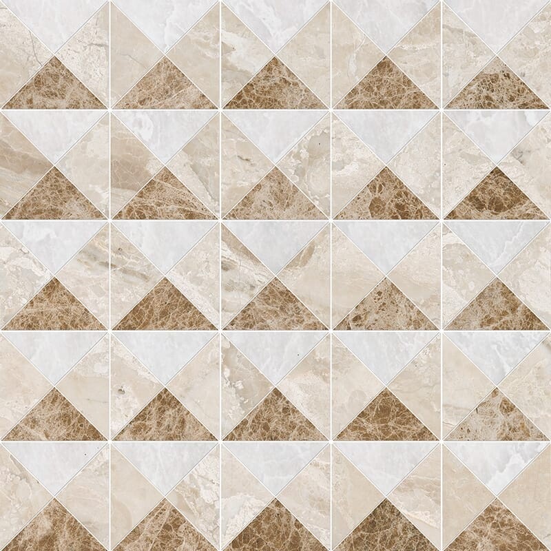 Iceberg, Diana Royal, Paradise Polished Devon Marble Mosaic - marble ...