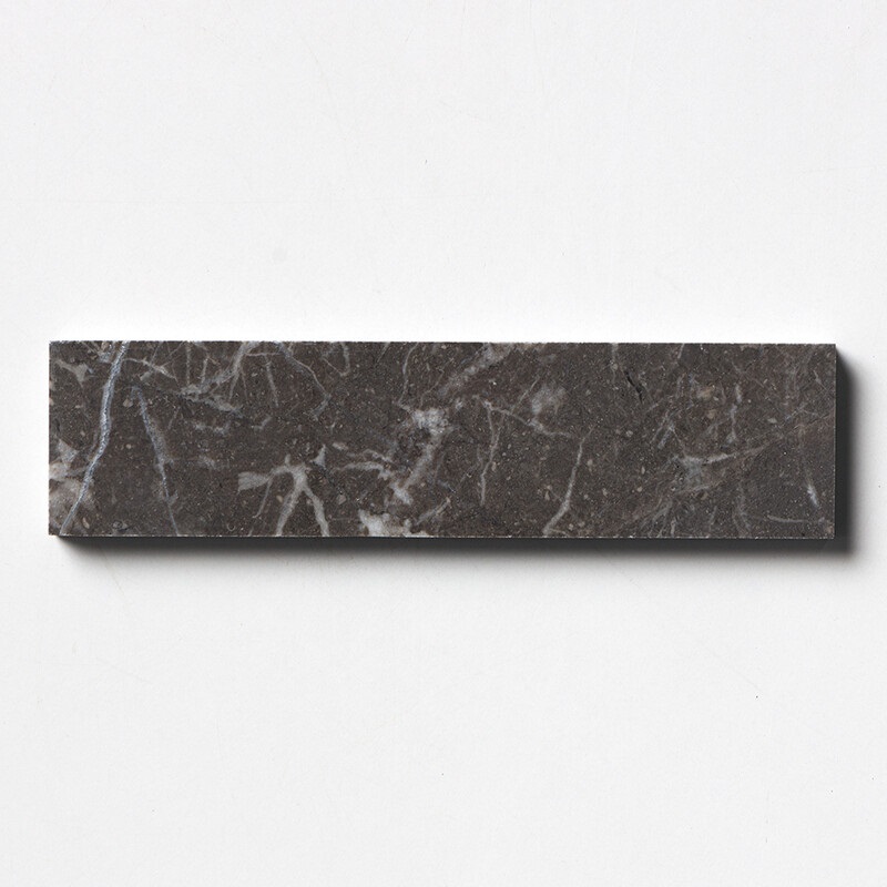 Iris Black Honed Subway Marble Tile - marble stone Long Subway Marble ...
