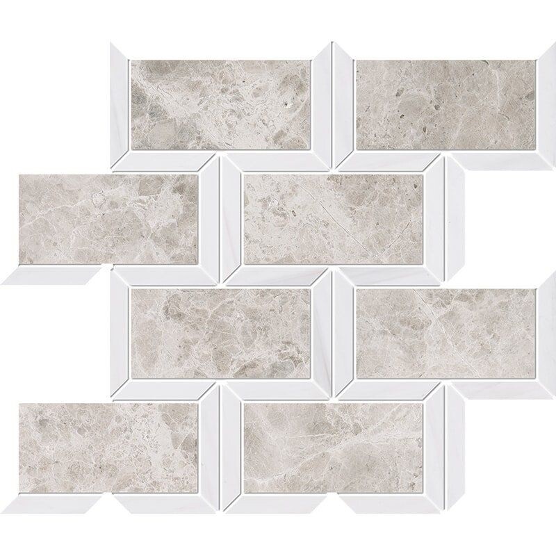 Where to buy Silver Clouds, Snow White Multi Finish Cascade Marble ...
