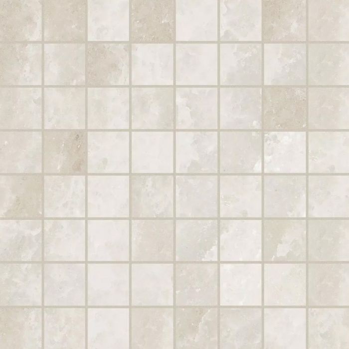 Rock Salt 2X2 Mosaic Matte White Gold - porcelain tile ROCK SALT ...