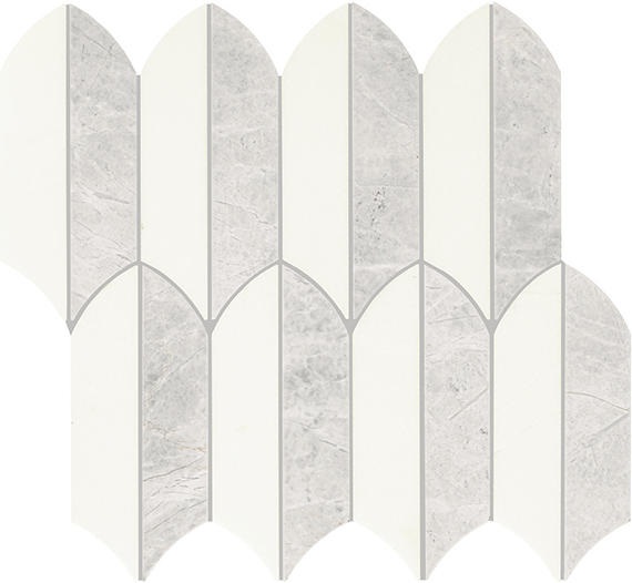Cristallo Blend Feather - stone tile Eclessia Marble collection by ...