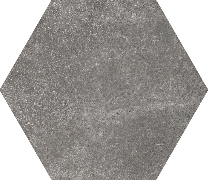 Black - porcelain tile Hexatile Cement collection by Equipe Ceramicas ...