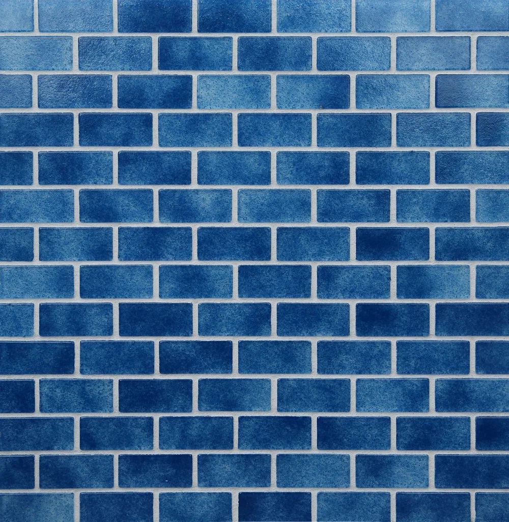 Where to buy LAPIS ¾ x 1 ⅝" BRICK, Glass tile by Murrine Mosaics.