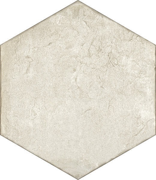 Avorio Hexagon - porcelain tile Adobe collection by Genrose Stone ...