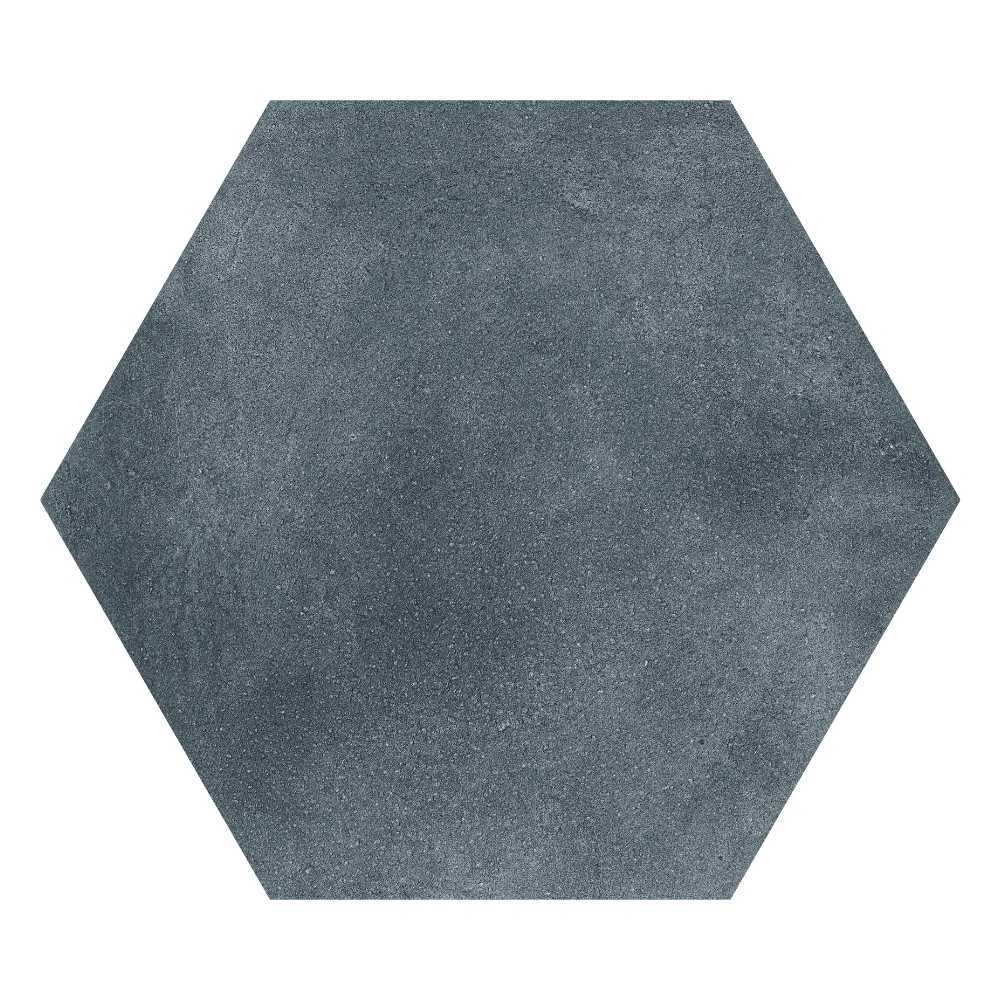 Teal 8″ Hex Matte - porcelain tile Café collection by Cancos Tile ...