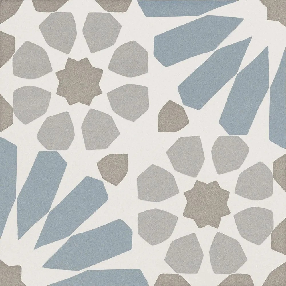 Where to buy Etna Big Aster Blue 8X8 D1B1 Matte, Porcelain tile by ...