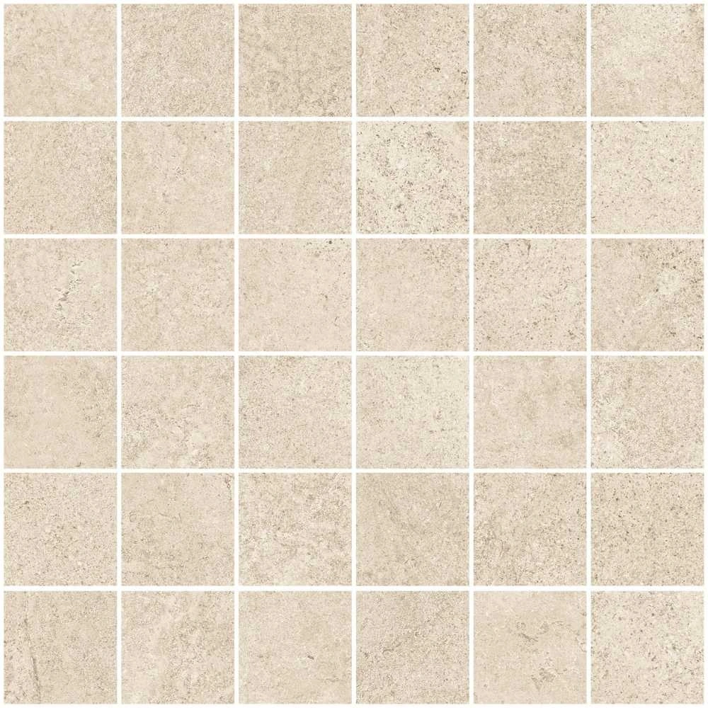 Ivory 2X2 Mosaic Matte - porcelain tile Dolce collection by Cancos Tile ...