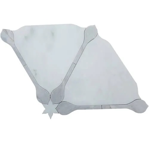 Statuario/Lt Grey Honed - stone tile Lone Star collection by Cancos ...