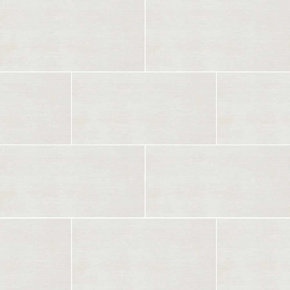 White - porcelain tile Milan collection by Cancos Tile & Stone in ...