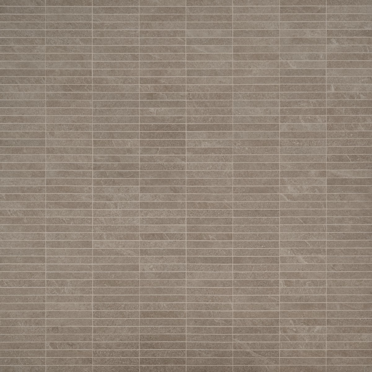 Motley Caramel Brown 1x6 Stacked Limestone Look Matte Porcelain ...