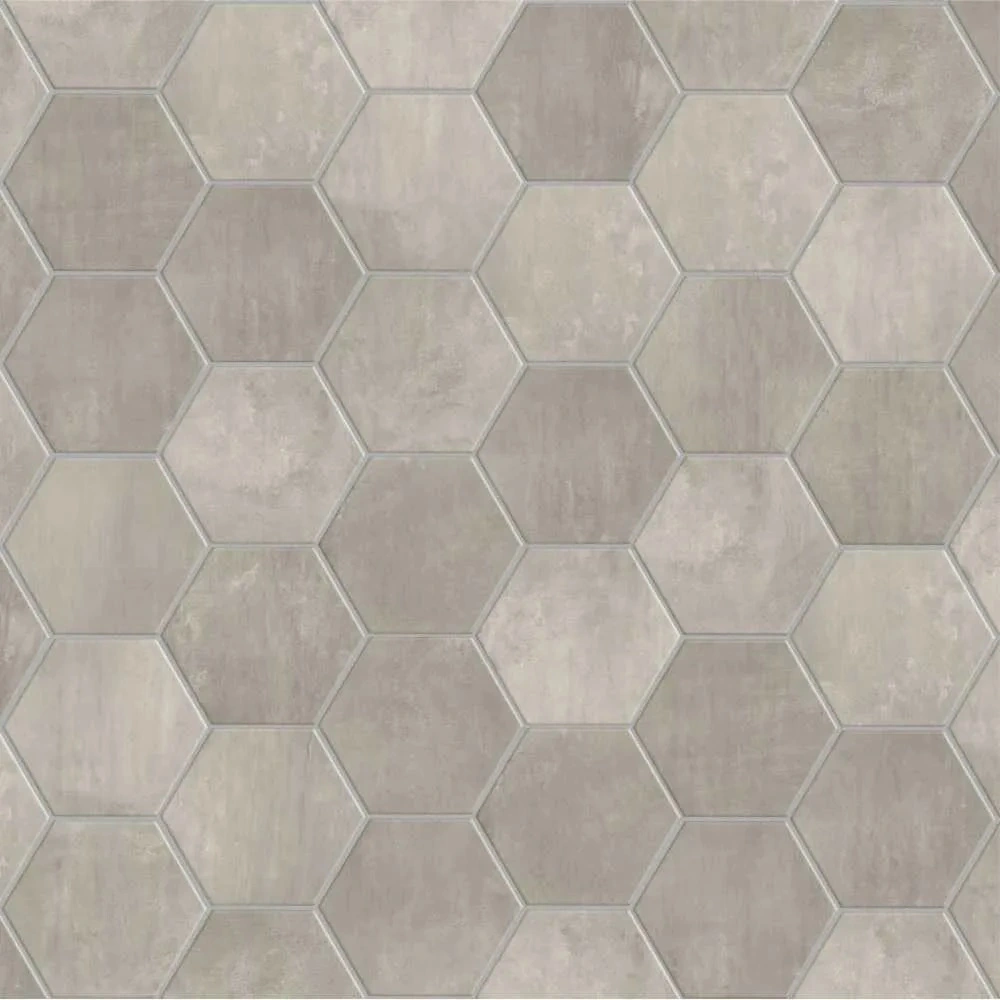 Ash 6″ Hex Matte - porcelain tile Piccolo collection by Cancos Tile ...