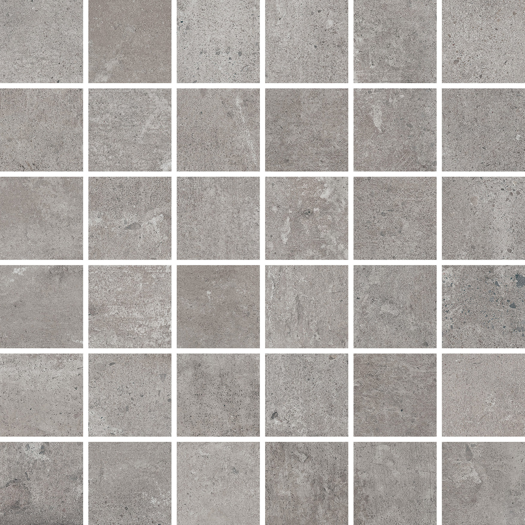 Where to buy Smooth Cement Silver Polished Mosaic, Porcelain tile by ...