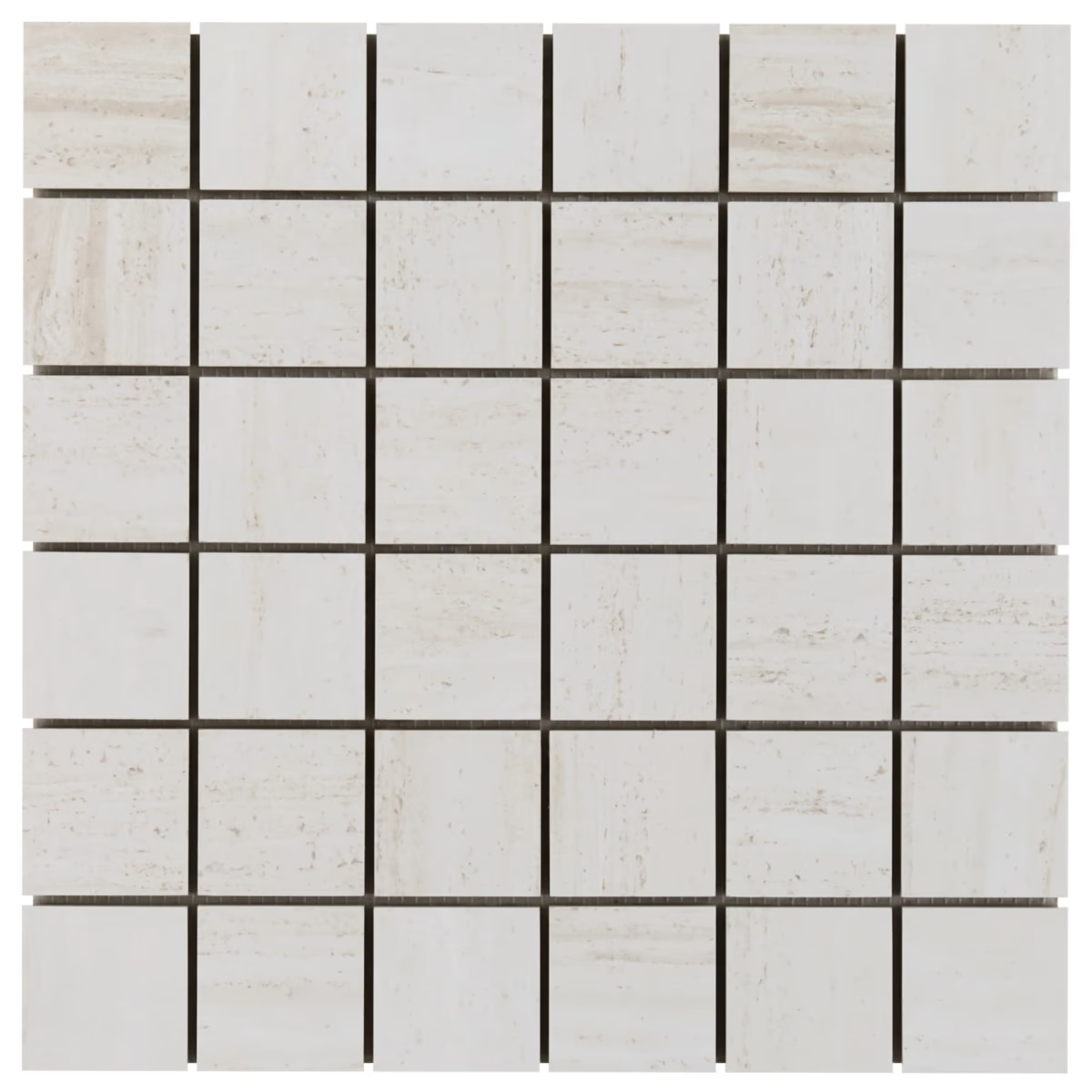 Where to buy Zenit White 2x2 Travertine Look Matte Porcelain Mosaic ...